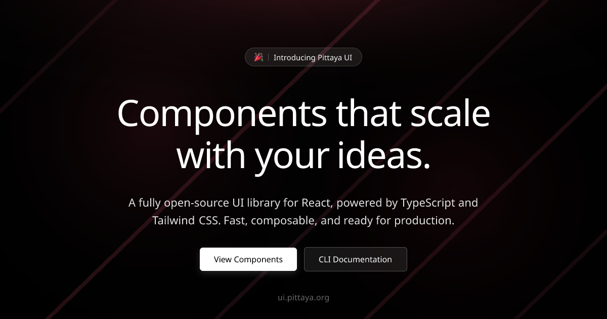 Pittaya UI | Introduction